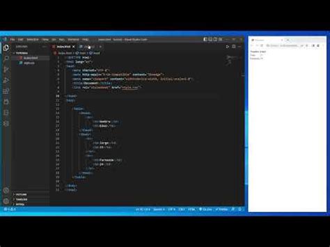 Como alinear un texto en html y css con visual studio code Видео