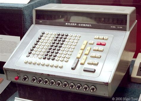 Throwback Tech Vintage Electronic Sharp Calculators Electronic Products