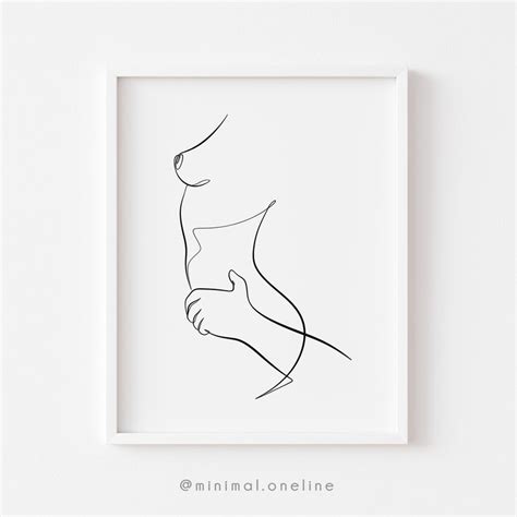 Sexy Line Art Etsy