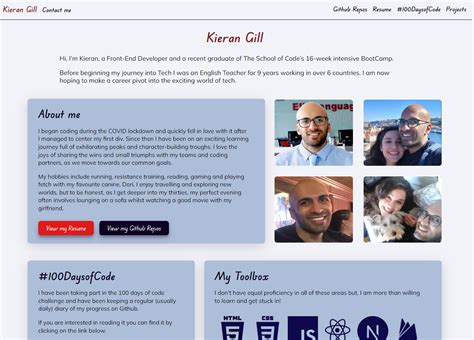 GitHub KieranWebDev Portfolio MVP Created With Nextjs My Main Aim For This Project Was To