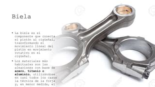 Tipos Y Partes De Las Bielas Y Pistonespptx