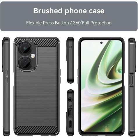 Casotec Rugged Shockproof Back Case Cover For Oneplus Nord Ce 3 Lite 5g