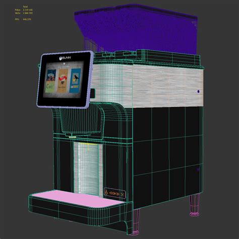 Bunn Fast Cup Coffee Machine 3d Model For Vray