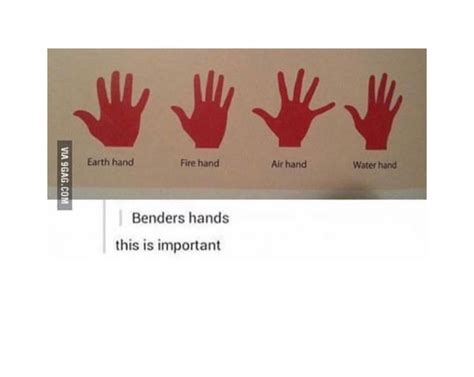 Avatar The Last Airbender Four Red Handprints