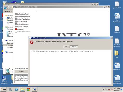 How To Remove Recover Failed Installation Ptc Community