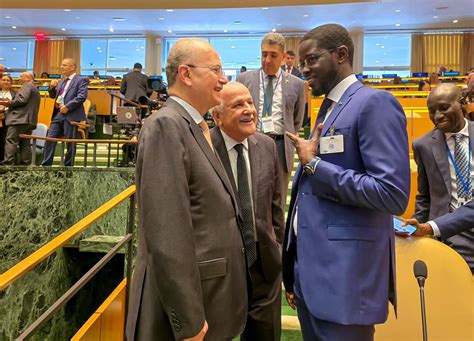 79e Assemblée Générale Des Nations Unies Le Pr Bassirou Diomaye