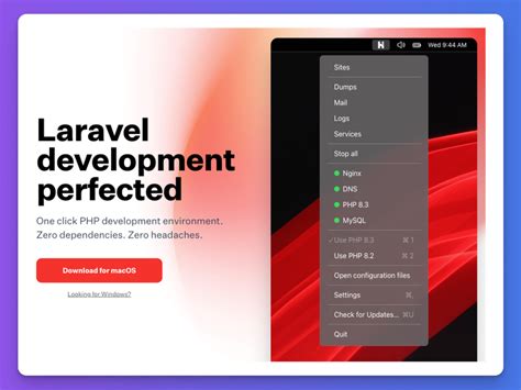 Laravel Herd Pro V1120 Fast Laravel Setup For Windows Teamarmaan
