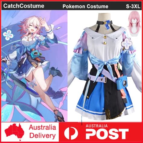 Game Honkai Star Rail Bronya Costume Cosplay Wig Halloween Party