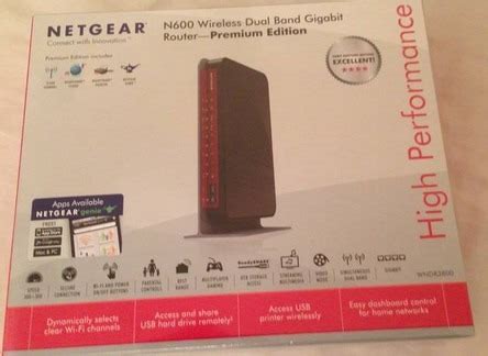 Wireless Router NETGEAR WNDR3800 Wireless N600 Dual Band Gigabit Router Australian Gadget