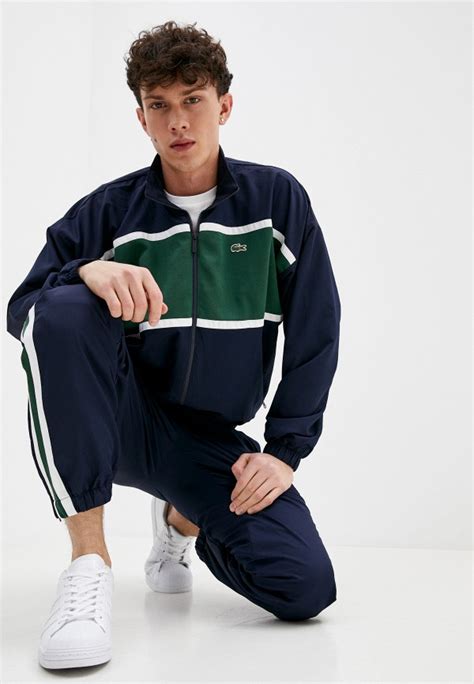 Костюм спортивный Lacoste, цвет: синий, MP002XM1ZPKJ — купить в ...