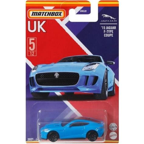 Matchbox 15 Jaguar F Type Coupe Stars Of The Uk Gwl30 164 Die Cast