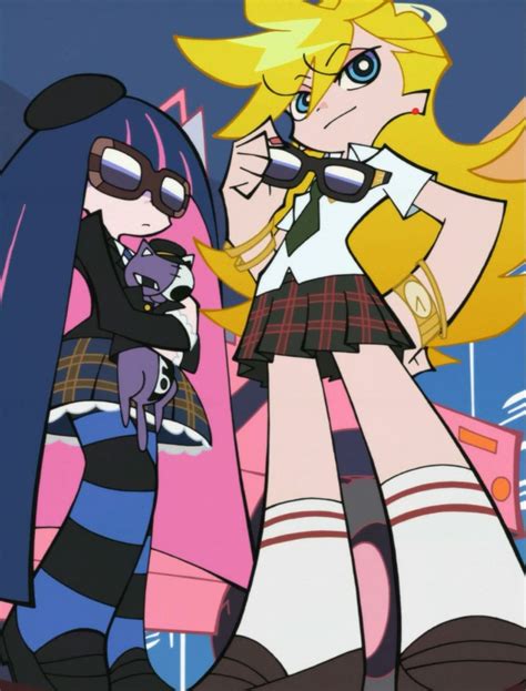 Éden Animes [super Especial De Imagens] Panty And Stocking With Garterbelt