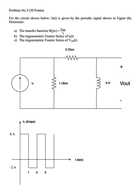 Problem No3 30 Points For The Circuit Shown Below Ist Is Given By