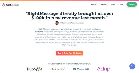 Rightmessage Compare Features Pricing And Integrations Find Growth Tools
