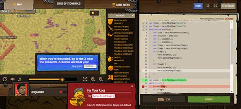 Help With Siege Of Stonehold Javascript Level Help Codecombat