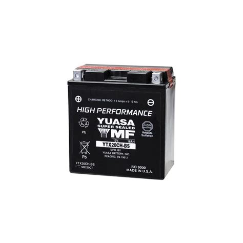 Yuasa YTX20CH-BS High Performance AGM Battery | 15% ($26.29) Off ...
