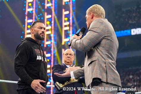 323【wwe】レッスルマニアへwweユニバーサル王者レインズとコーディが舌戦and心理戦プロレス格闘技dx