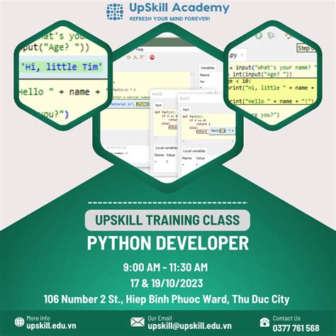 Khóa Học Lập Trình PyThon và Cơ Sở Dữ Liệu 2023