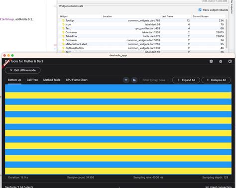 Cpu Profiler Is Slow Freezes Dies · Issue 3799 · Flutterdevtools