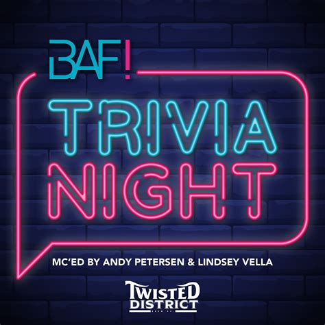Trivia Night Sold Out — Boise Advertising Federation