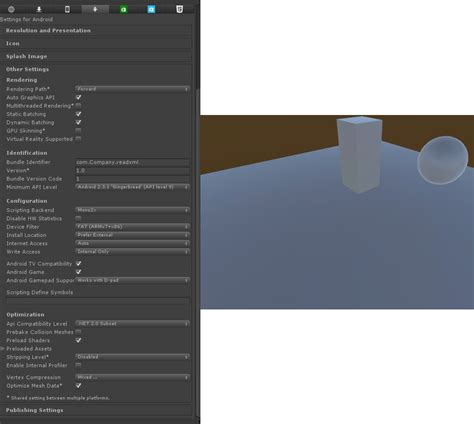 baked lightmap in unity 5 2 not affect on android device stack overflow