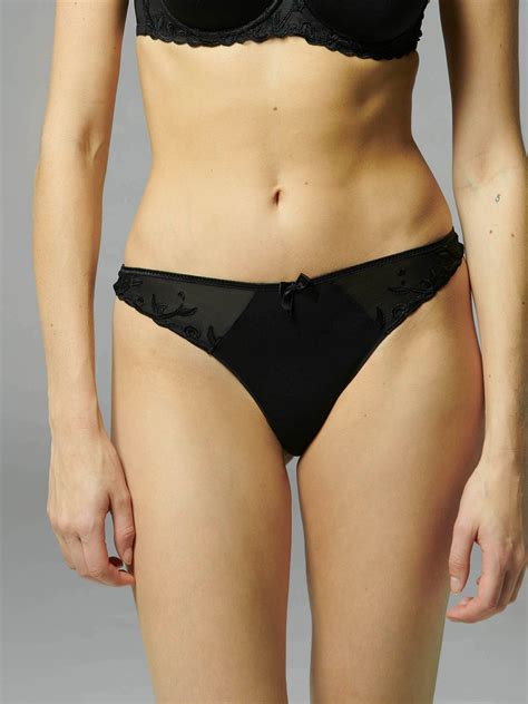 Andora Thong Black Simone Pérèle