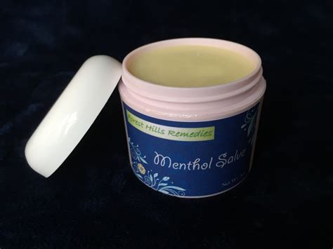Menthol Salve Menthol Ointment Joint And Muscle Etsy