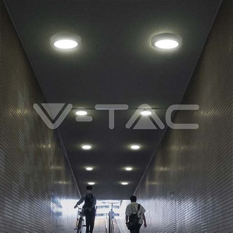 Panel Led V Tac Backlite Rond 18w 6500°k Sku97175 V Tac Maroc