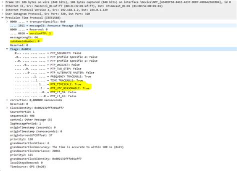 [ptp] client stopped accepting announce messages never sent delay