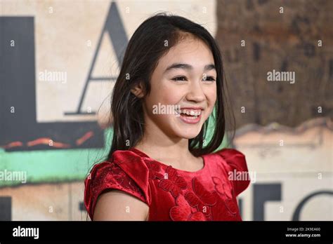New York Usa 27th Oct 2022 Actor Serrana Su Ling Bliss Attends The