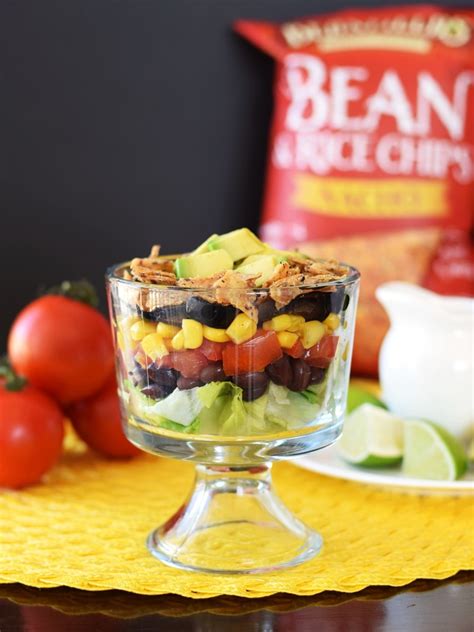 Vegan 7 Layer Salad With Creamy Chipotle Dressing Recipe