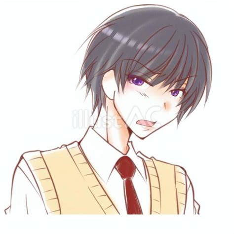 怒ってる男子高校生イラスト No 24642240｜無料イラスト・フリー素材なら「イラストac」