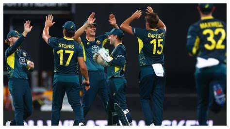 Australia Trump Pakistan In Rain Truncated T I Series Opener Cricket
