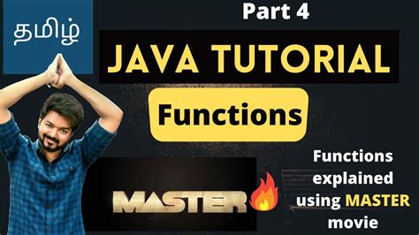 Link Between Thalapathy Vijay And Java Java Tutorial Part 4 Java