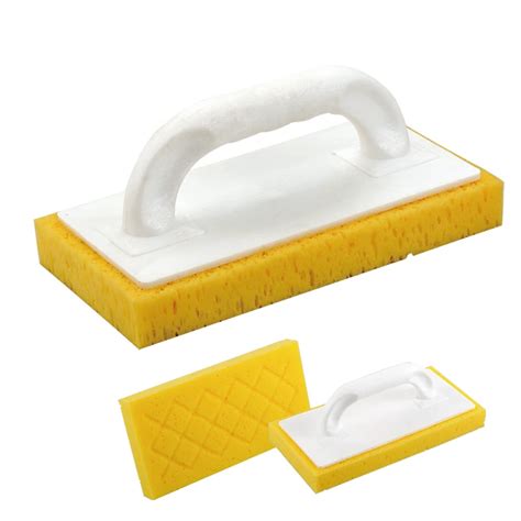 Foam Rubber Float With Wood Handle For Masonry Concrete Drywall