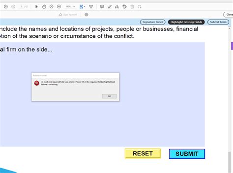 Form Wont Submit Error Message Says At Least Adobe Product Community 14830355