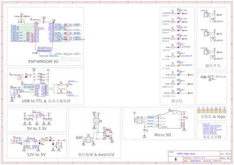 衍生分支XBoard E2 0写字机控制器 ESP32 GRBL 嘉立创EDA开源硬件平台