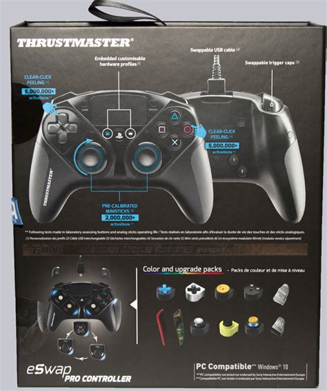 Thrustmaster eSwap Pro Controller Review The technical data