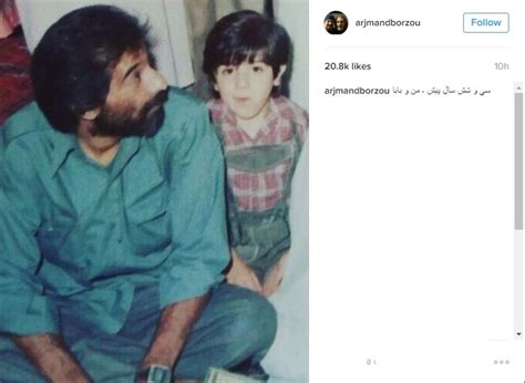 همه چیز در مورد پسر انوشیروان ارجمند بازیگر نیوز