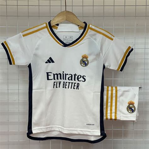 Quần áo Bóng đá Trẻ Em Real Madrid 2024 HIDO SPORT
