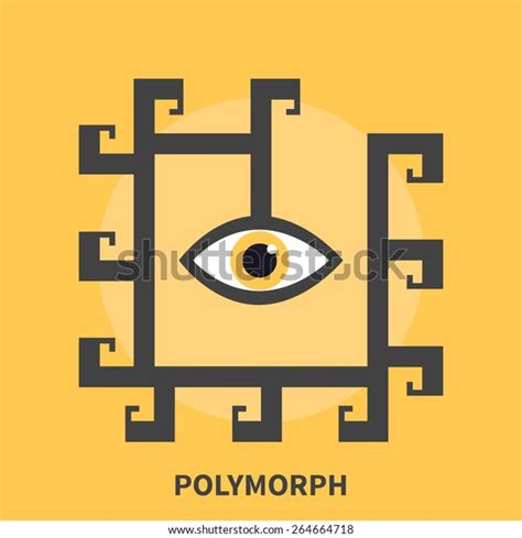 Polymorphic Virus Changing Code Abstract Encryption Stock Vector Royalty Free 264664718