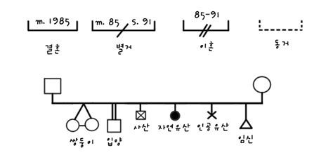 그려보자 가족 가계도 네이버 블로그