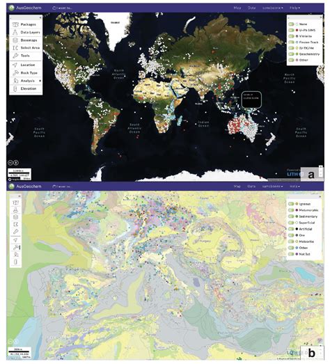 Scientific Reports A Geospatial Platform For The Tectonic