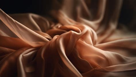 Premium Ai Image Silk Wave Pattern Glows With Vibrant Sensuality