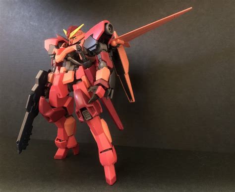 流星号グレイズ改弐をベースにさまざまなガンダムのパーツをミキシングしました Gundam custom build Custom