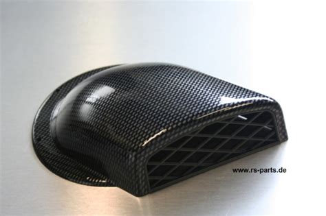 Lufteinlass Airscop Carbon Look Gitter Schwarz Smart 450