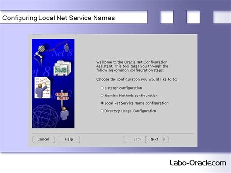 basic oracle net services client side configuration ppt video online