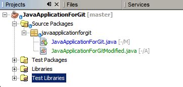 Ide Netbeans Version Control File Color Codes Stack Overflow