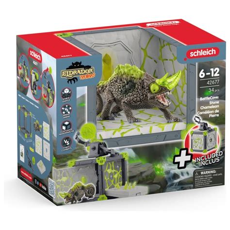 Schleich Eldrador Creatures BattleCave Stone Chameleon Smyths Toys UK