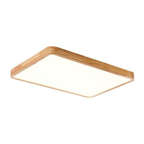 Rectangle Led Flush Mount Light Lightfixturesusa Rectangle Ceiling